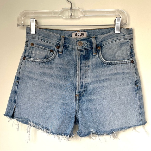 Agolde | Shorts | Lightwash Vintage Agolde Denim Shorts Sz 25 | Poshmark